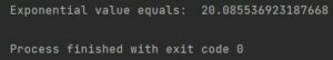 How to calculate the exponential value in Python? : Pythoneo
